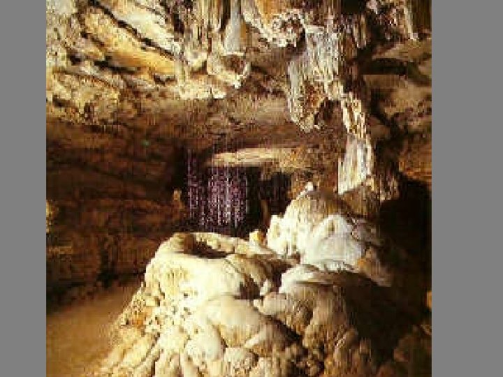 Weathering The breakdown of rocks into small particles