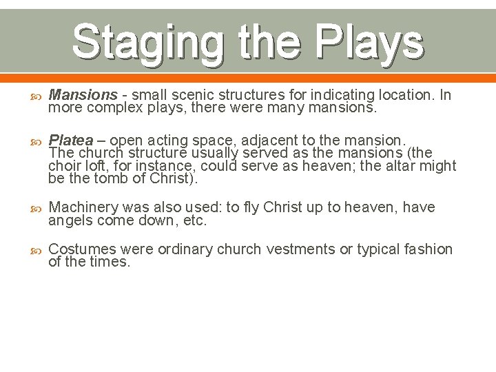 Mystery Miracle and Morality Plays Medieval England 600