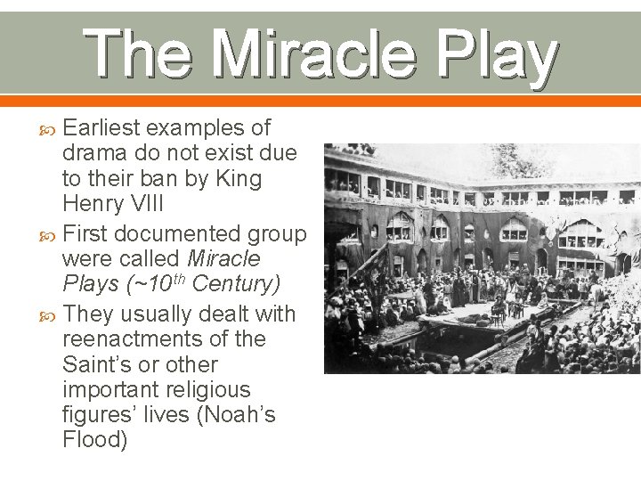 Mystery Miracle and Morality Plays Medieval England 600