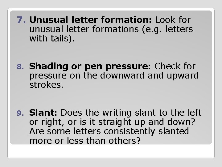 Forensic Science Questioned Documents Part 2 1 In