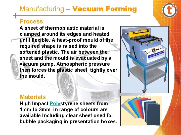 Design and Manufacturing Vacuum Forming Manufacturing Vacuum Forming