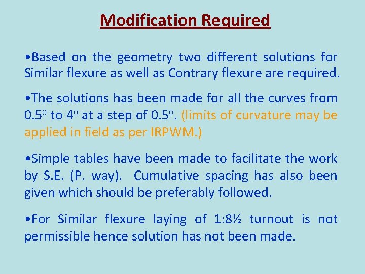 Laying of Points and Crossings Laying Methods Insitu