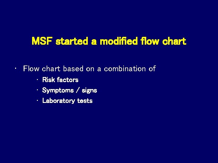 MSF Holland in Myanmar Reproductive tract infections 18
