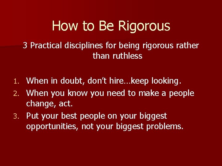 Good To Great Chapter 3 First WhoThen What