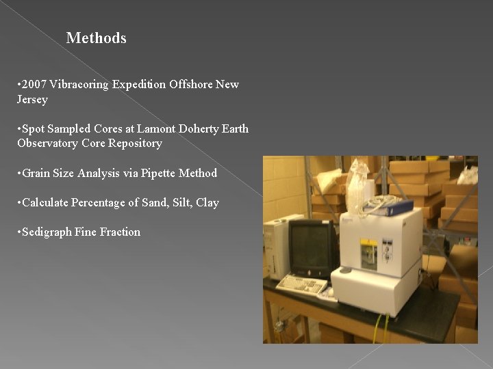 Sedimentology of Channel Infill Along the Barnegat Corridor