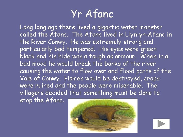 1 Beginnings of Legends Aim of Lesson by