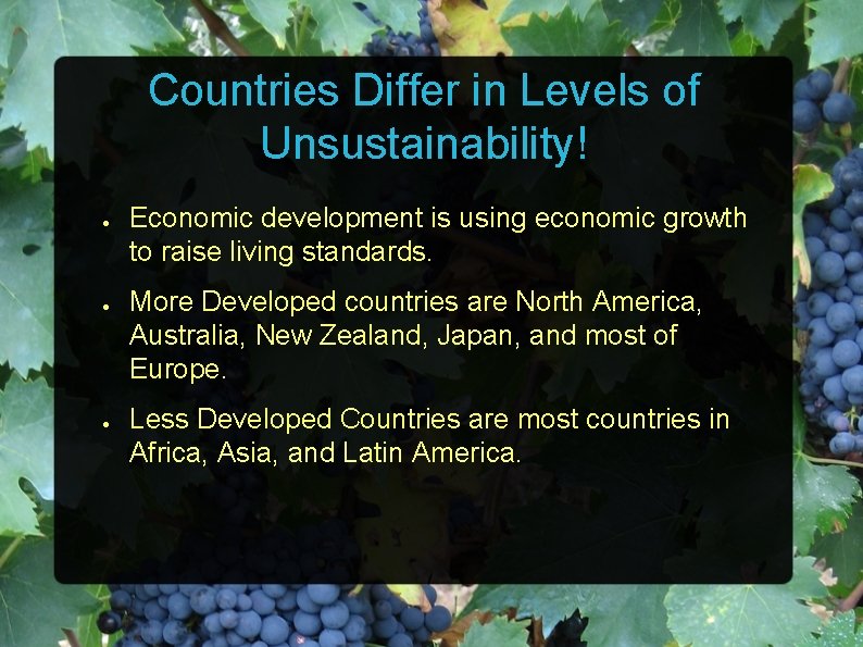 Chapter 1 Environmental Problems Their Causes and Sustainability