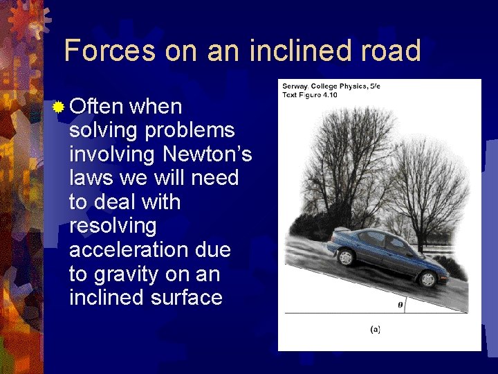 Physics of the Car Accident Building a Safe