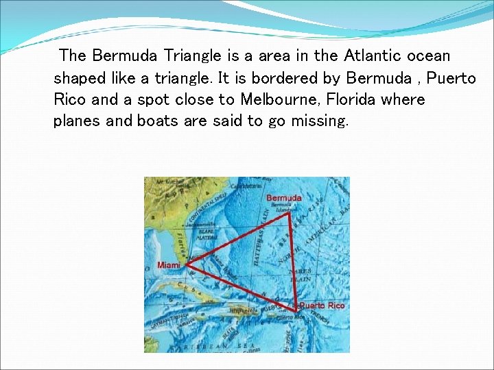 The Bermuda Triangle By Janell Mills The Bermuda