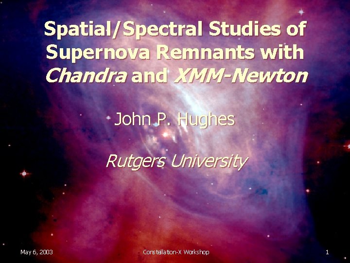 SpatialSpectral Studies of Supernova Remnants with Chandra and