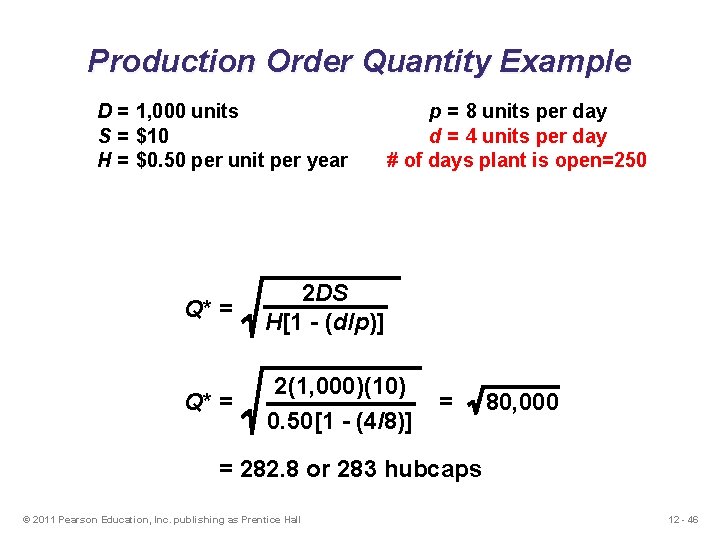 Managing Inventory 12 Power Point presentation to accompany