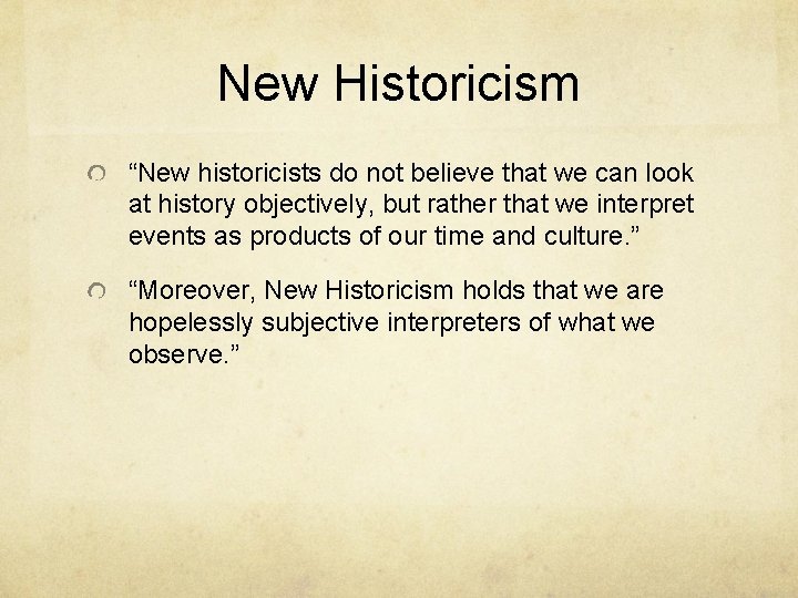 New Historicism Historical Contexts Frankenstein and Conflict in