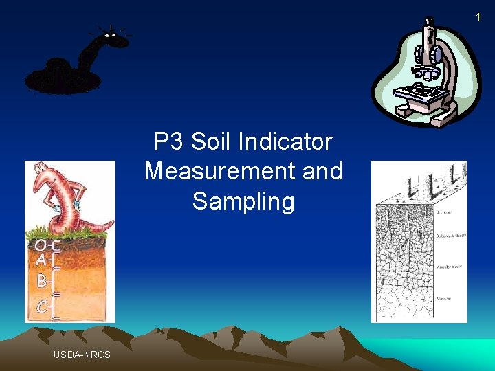 1 P 3 Soil Indicator Measurement and Sampling