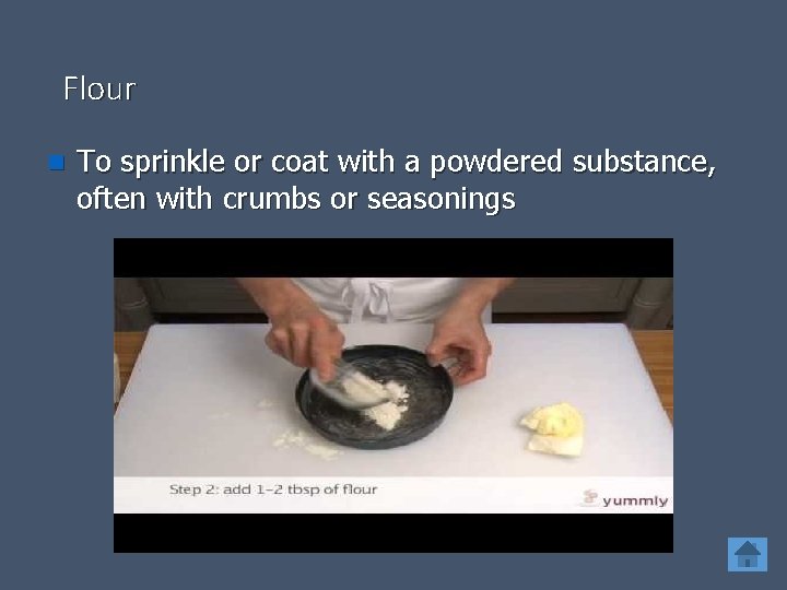 Basic FoodPreparation Terminology Prep Terms 1 Prep Terms