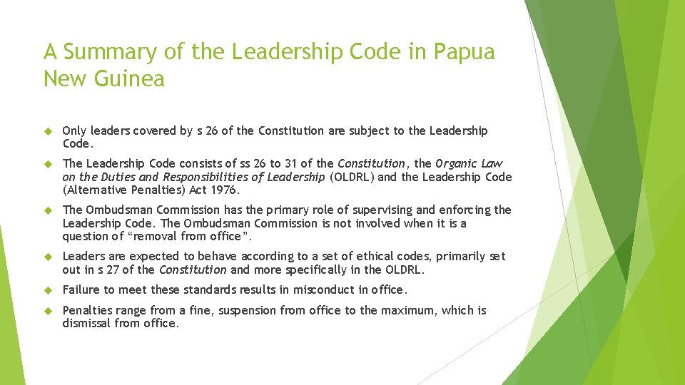 Understanding Papua New Guineas Complex Constitutional Leadership ...