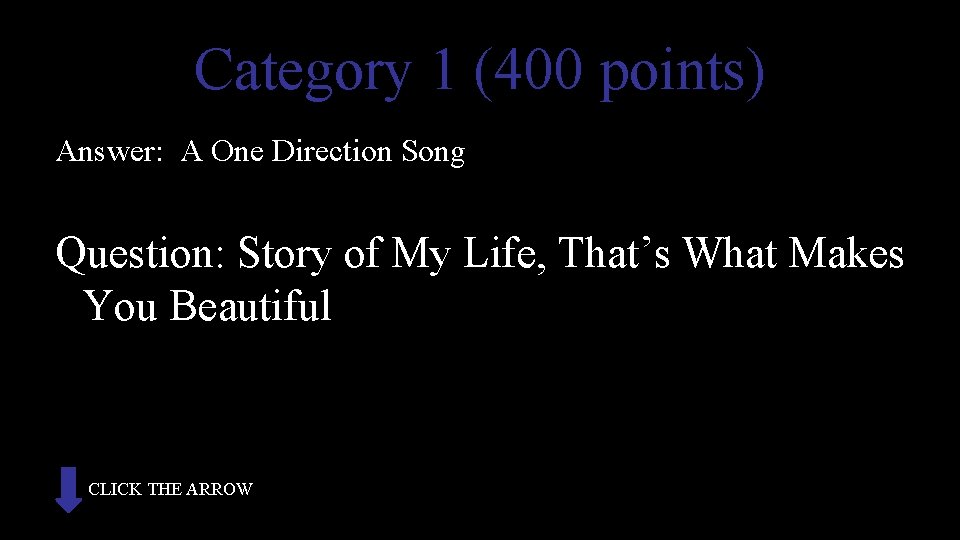 Jeopardy Pop Songs Finish the Lyrics Instruments Elvis