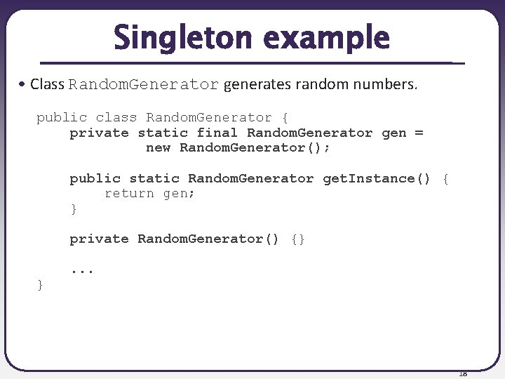 CSE 331 Design Patterns Iterator Adapter Singleton Flyweight