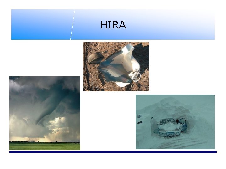 HIRA Legislation In developing its emergency management program
