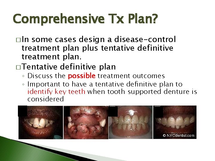 Lecture 5 Disease Control Phase ODRP 726 Patient
