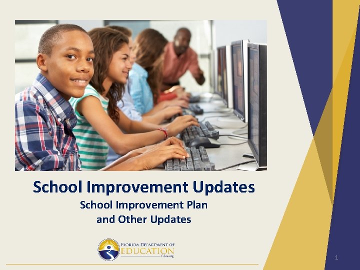 School Improvement Updates School Improvement Plan and Other
