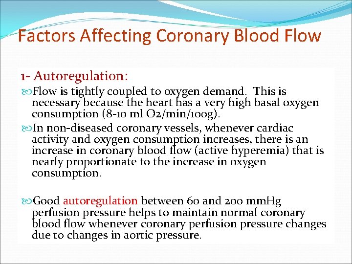 CORONARY CIRCULATION DR Eman El Eter Coronary Arteries