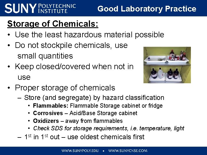 Laboratory Safety EHS Policy Statement SUNY Polytechnic Institute