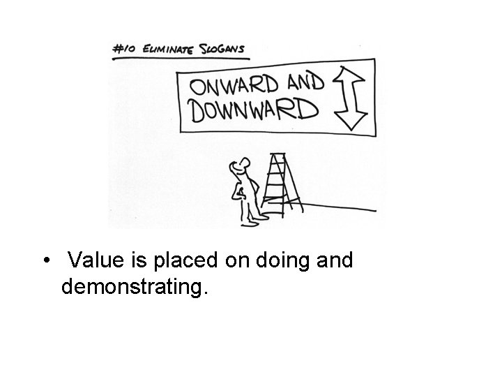 Dr W Edwards Demings 14 Points Cartoons by