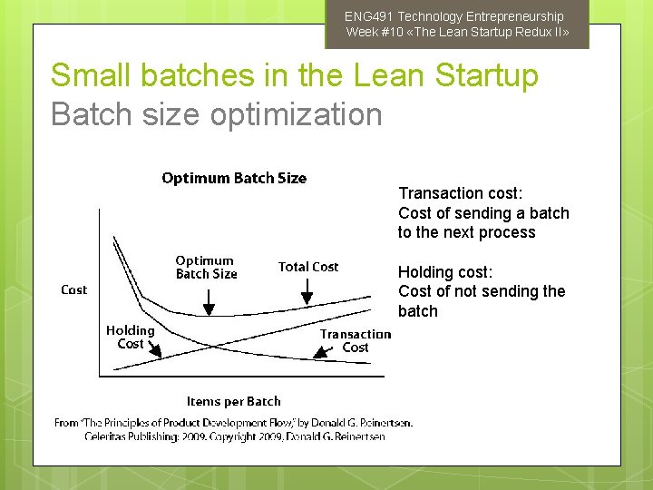 ENG 491 Technology Entrepreneurship Building a Lean Scalable