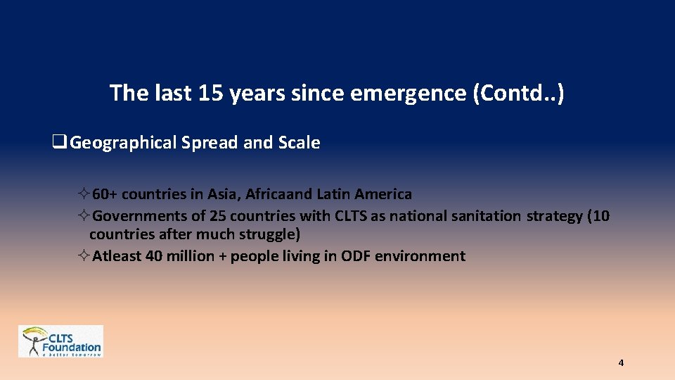 Critical Success Factors of CLTS Gaps and Challenges