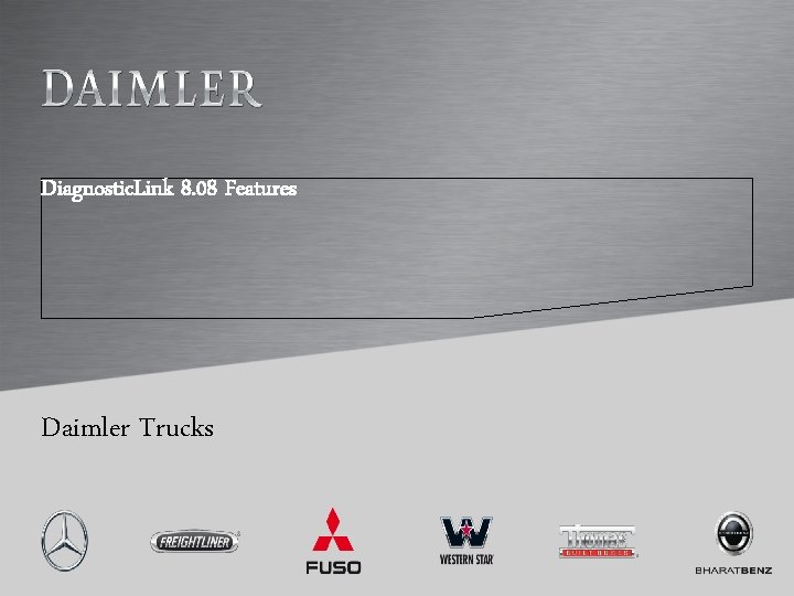 Diagnostic Link 8 08 Features Daimler Trucks 8
