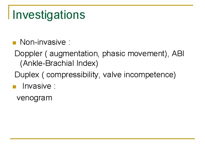 Acute Limb Ischemia Acute Limb Ischemia n sudden