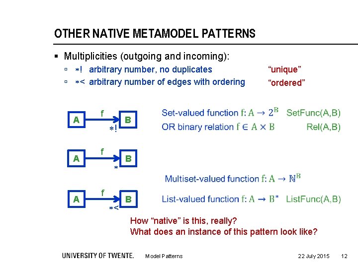 MODEL PATTERNS WHAT STANDS IN THE WAY OF