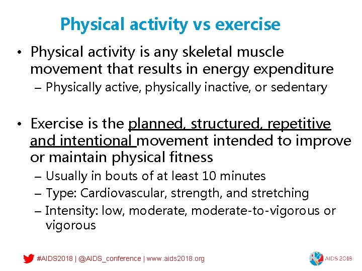 Lifestyle Strategies to Improving Cardiovascular Health AIDS 2018
