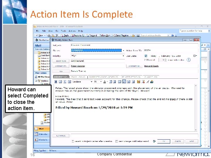 Info Exchange Workflow Examples for External Users Action
