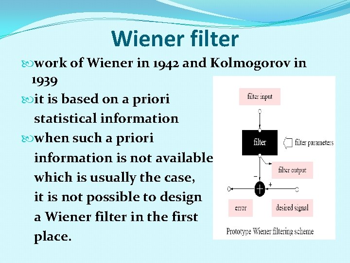 An Introduction to adaptive filtering its applications By