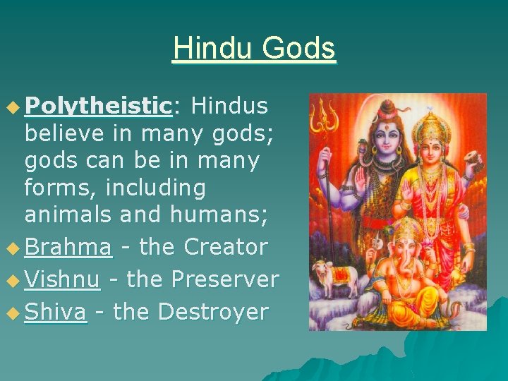 Hinduism and Buddhism EQ 1 What are the