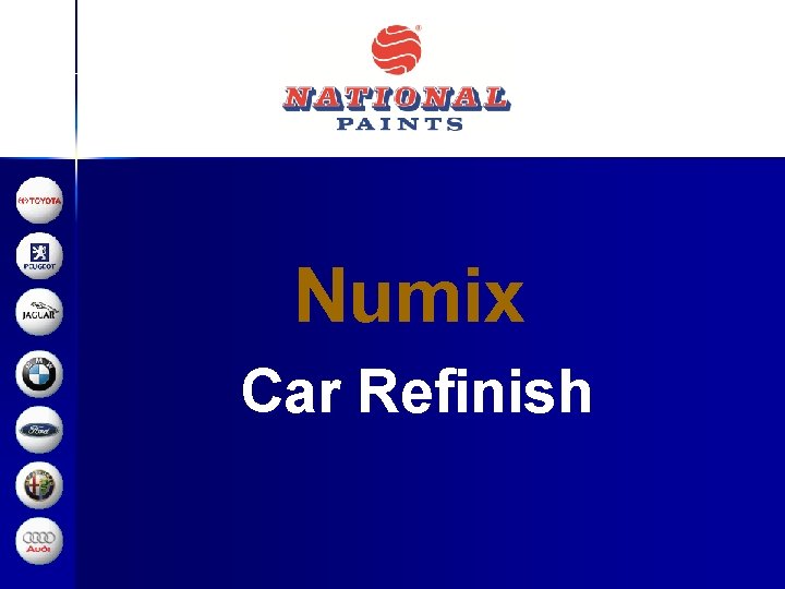 Numix Car Refinish CONTENTS 1 What is Numix