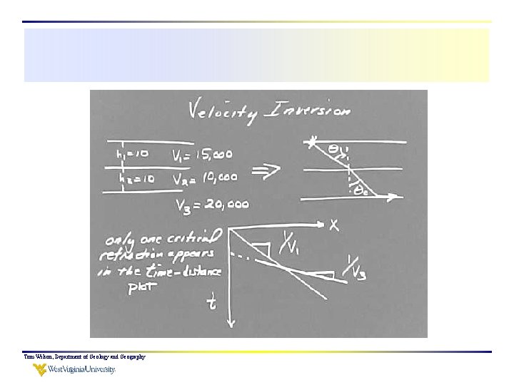 Environmental and Exploration Geophysics II LayertoThin Effect Dipping