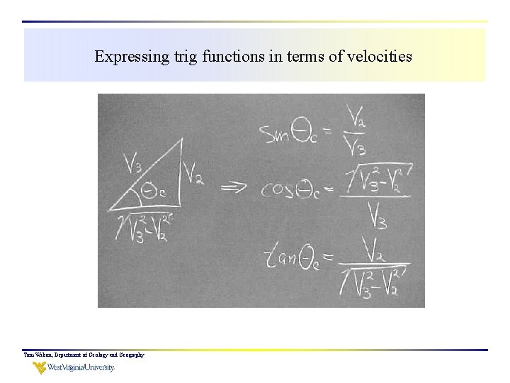 Environmental and Exploration Geophysics II LayertoThin Effect Dipping