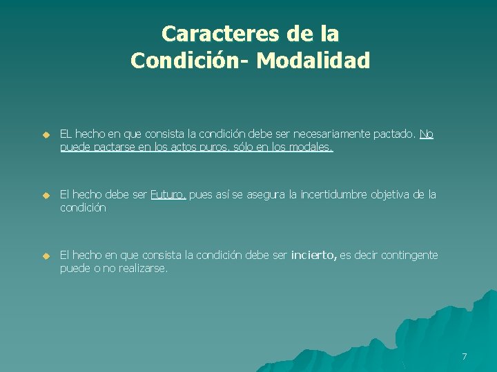 MODALIDADES DEL NEGOCIO JURIDICO 1 DEFINICIN AQUELLAS ESTIPULACIONES