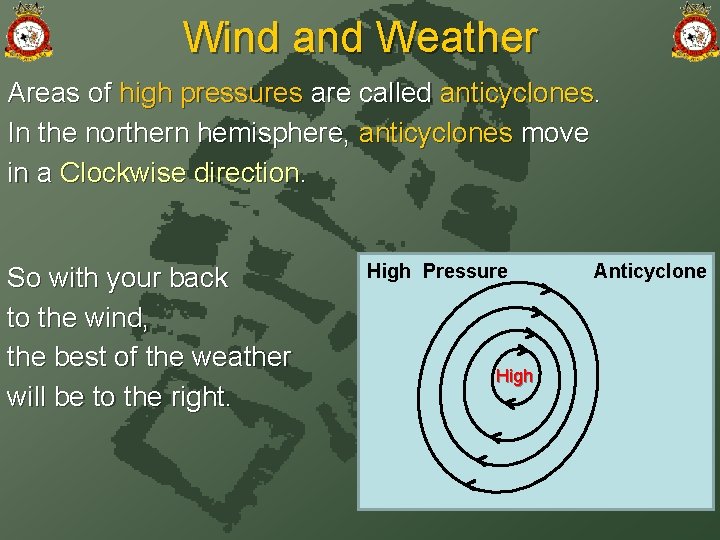 Basic Navigation Leading Cadet Training Weather Lecture 5