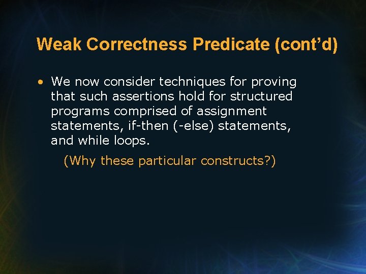 Proofs of Correctness An Introduction to Axiomatic Verification