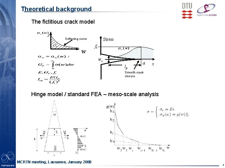 Project 11 Fracture mechanics Measurements and modeling Jan