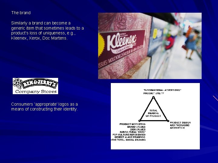 consumerism and consumer culture Images are a central