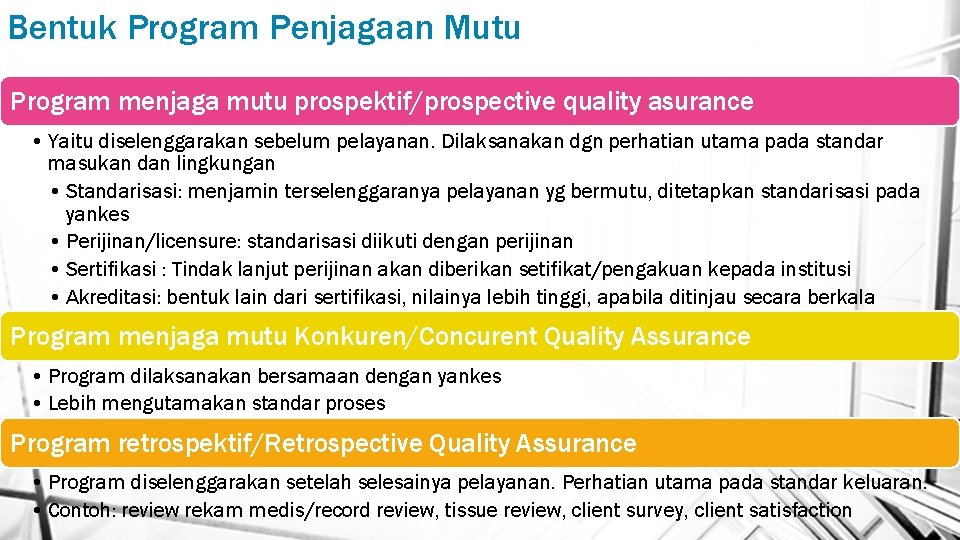 QA Penjagaan Mutu Faik Agiwahyuanto S Kep M