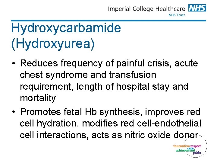 Management of Haemoglobinopathies in Primary Care Dr Asad