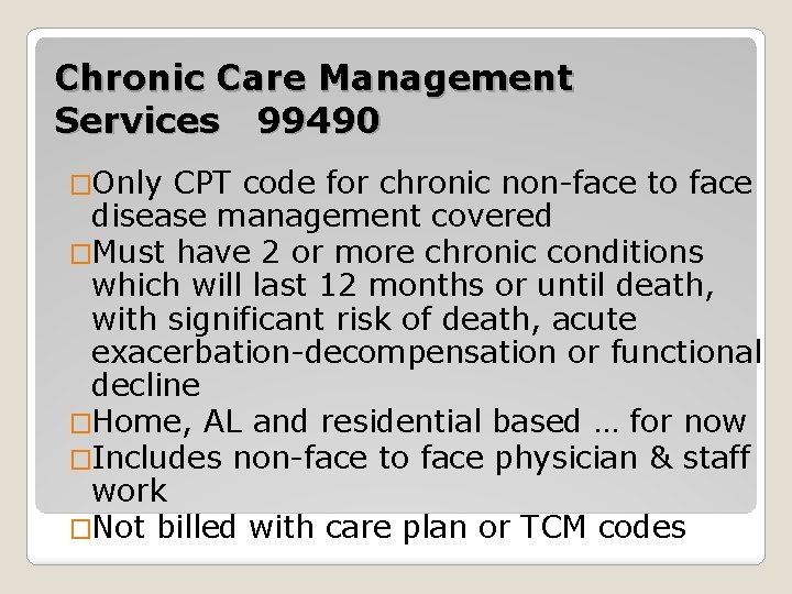 Case Studies in Nursing Home Billing and Coding