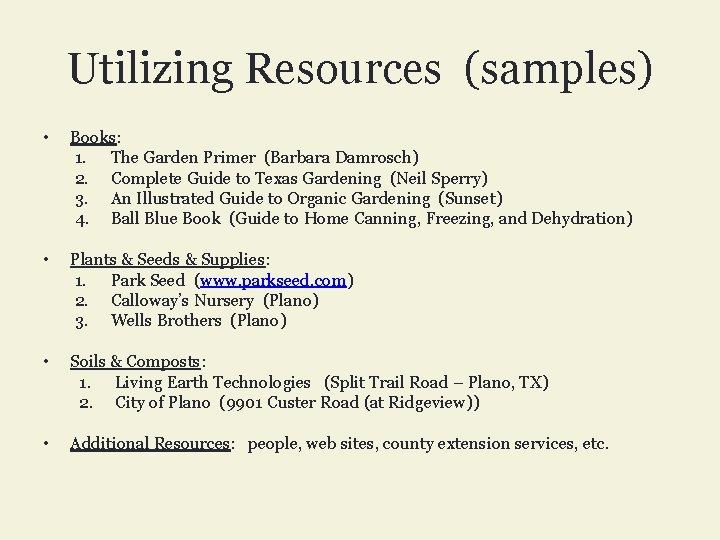 Gardening in Texas Presenter Tracy Alan Toole Plano