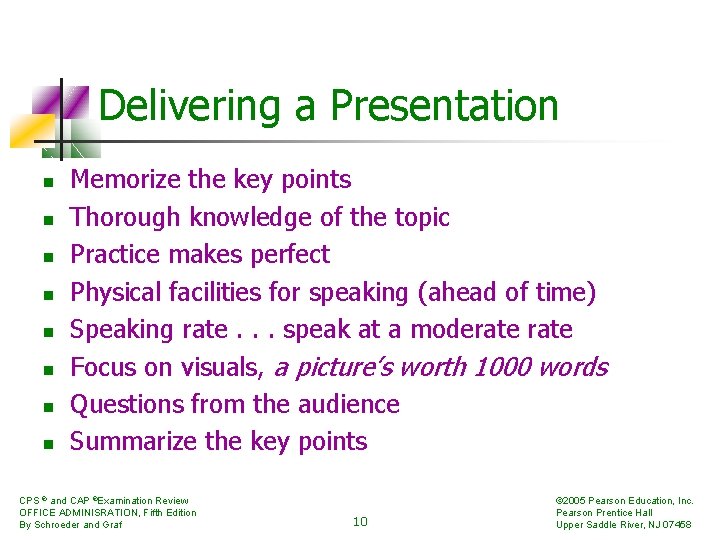 Office Administration Chapter 5 Verbal Communication Professional ...