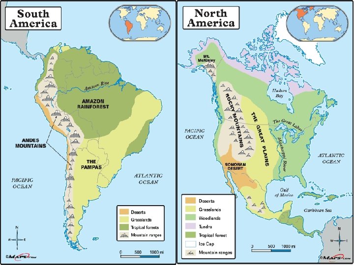 Aim How have major landforms in the Western